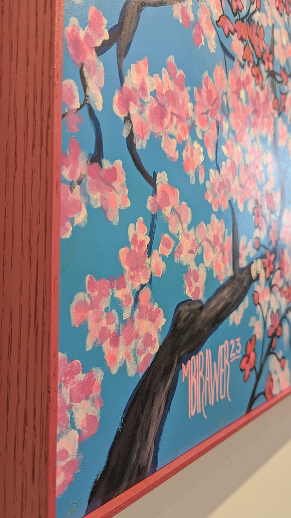 Spring Canopy I - Original Painting - Michael Birawer