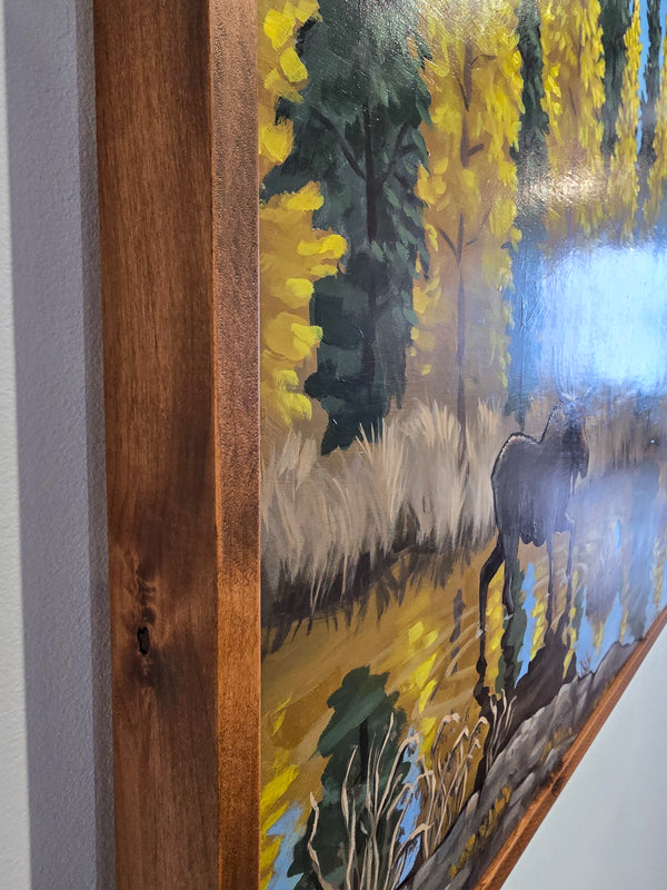 Tamarack Swamp Original Painting AVAILABLE - Michael Birawer