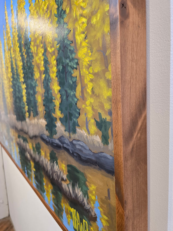 Tamarack Swamp Original Painting AVAILABLE - Michael Birawer