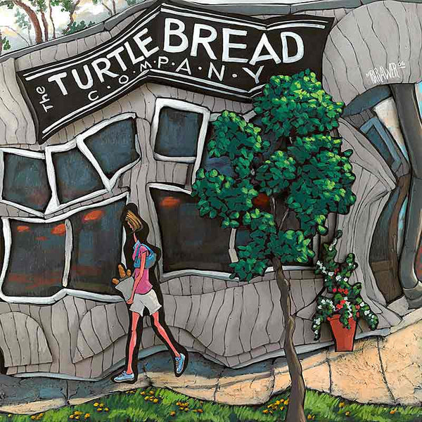Turtle Bread Company Original Painting AVAILABLE - Michael Birawer
